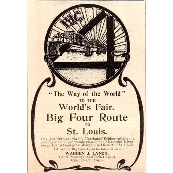 None and/or Unknown | Other | Big Four Route To St Louis Warren J Lynch ...